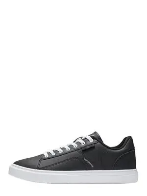 LI-NING Classic Skateboarding Low Top Sneakers - Black