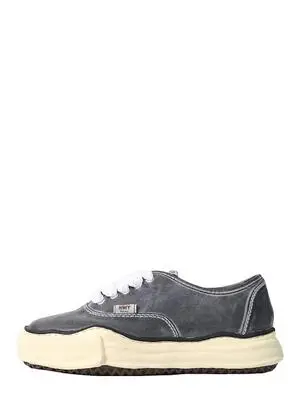 Mihara Yasuhiro Baker Low Top Sneakers - Black