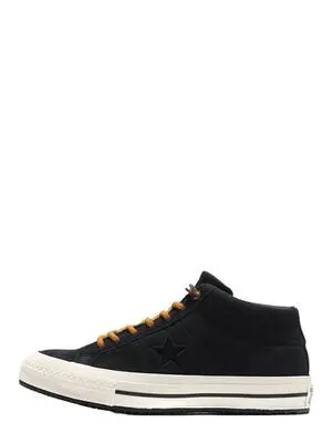 CONVERSE One Star Mid Top Sneakers - Black/yellow