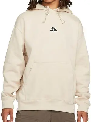 Nike Therma-fit Fleece Pullover Hoodie - Light Beige