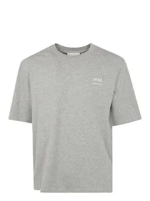AMI Paris AMI Alexandre Mattiussi T-Shirt Grey
