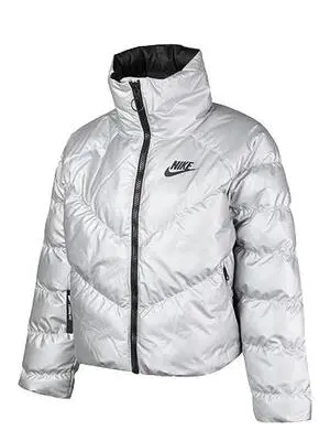 Nike Synthetic Fill Jacket - Silver