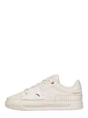 ANTA Life Series Low Top Sneakers - Beige/grey/purple