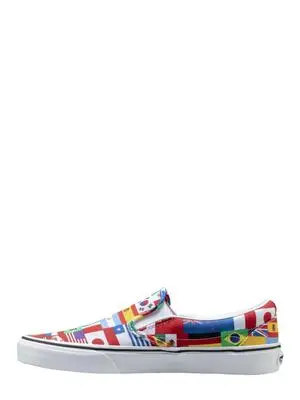 VANS Vans Slip-On Sneakers With International Flag Print Multi-color