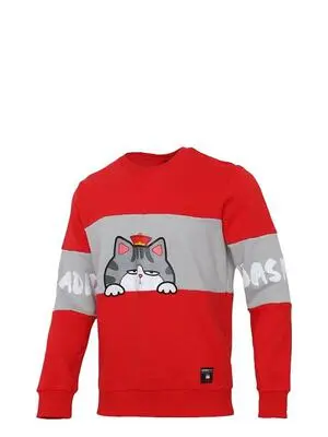 Adidas Neo X Crossover Pullover - Red