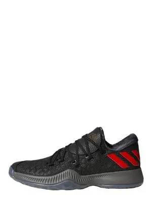 Adidas Harden B/ Low Top Athletic Sneakers - Black/red