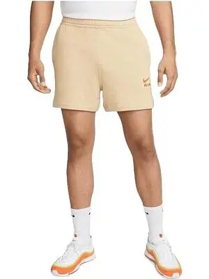 Nike Air French Terry Shorts - Beige