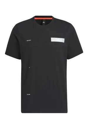 ADIDAS Adidas Tech Ref T-shirts 'black'