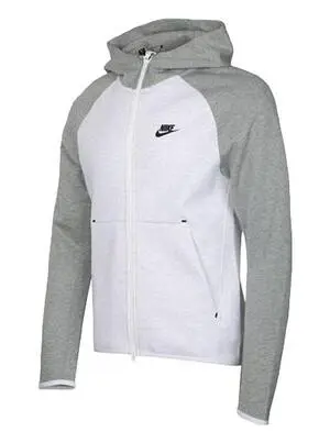 Nike Athleisure Hooded Zip-up Jacket - Grey
