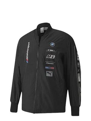 PUMA Series Printing Zipper Jacket - Black
