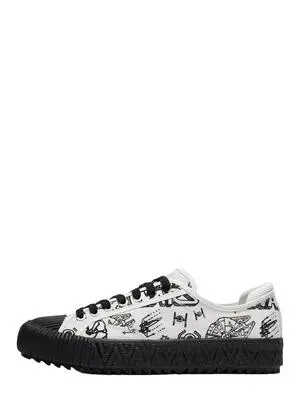 LI-NING Counterflow Low Top Sneakers - White/black