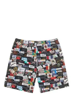 Supreme Ss21 Labels Pique Short - Multi-color