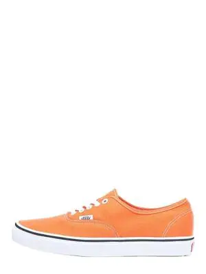 VANS Authentic Flame Sneakers - Orange/white
