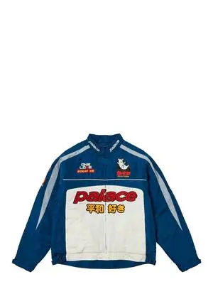 PALACE Faster Jacket - Navy/white