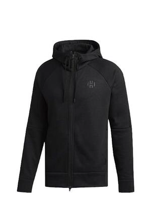 Adidas Harden Basketball Hooded Jacket - Black