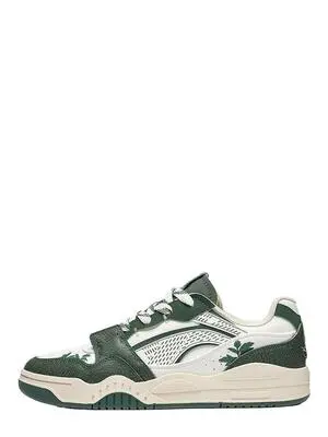 LI-NING Moon White Dragon Boat Festival Sneakers - White/green