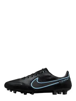 Nike Tiempo Legend 9 Pro Ag Artificial Grass Football Boots - Black/blue