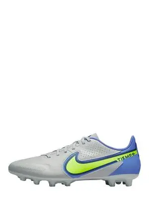 Nike Tiempo Legend 9 Academy Hg Hard Ground Soccer Cleats - Gray/green/blue