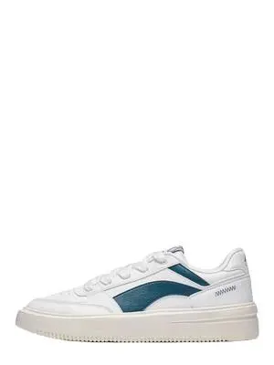 LI-NING Casual Lifestyle Skate Shoes 'white Blue - White/blue