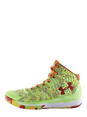 Under Armour Curry 1 'candy Reign' Basketball High Top Sneakers - Green