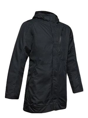 Under Armour Project Rock Unstoppable Waterproof Down Parka - Black