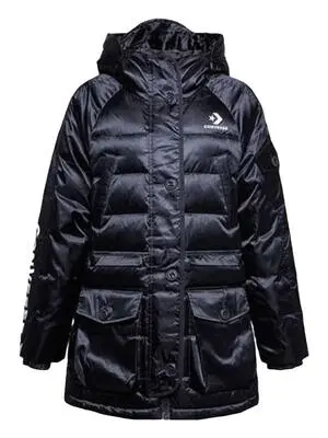CONVERSE Iridescent Down Fill Jacket - Black