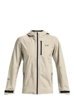 Under Armour Stormproof Gore-tex Paclite 2.0 Jacket - Beige/black
