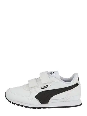 PUMA St Runner V3 Leather Shoes - White/black