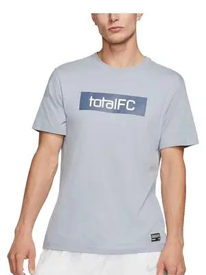 Nike F.c Dri-fit Graphic Soccer T-shirt 'grey - Grey/multi-color
