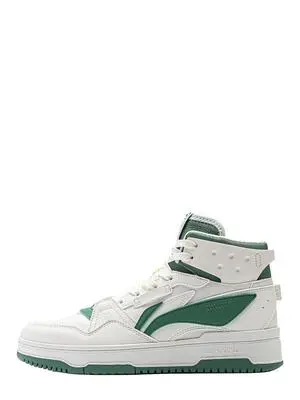 LI-NING Li-Ning High Top Sneakers White/green