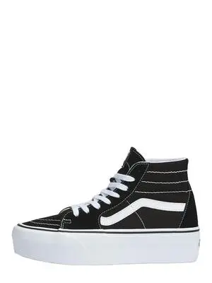 VANS Sk8-hi Tapered Stackform Platform Sneakers - Black/white