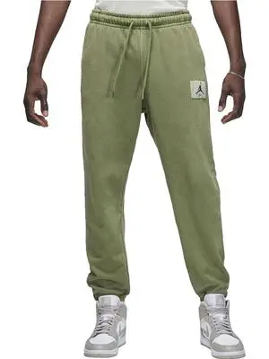 JORDAN Flight Fleece Sweatpants Green - Olive