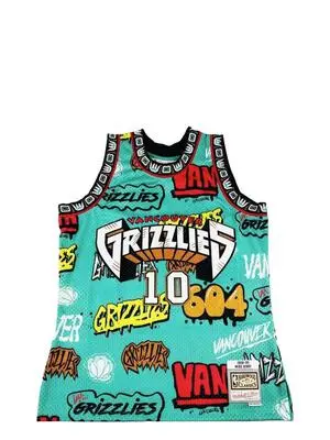 Mitchell & Ness Memphis Grizzlies Graphic Basketball Vest - Default Colorway