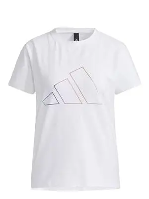 Adidas Fi Mountain Logo White T-shirt - Default Color