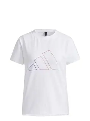 Adidas Fi Mountain Logo White T-shirt - Default Color