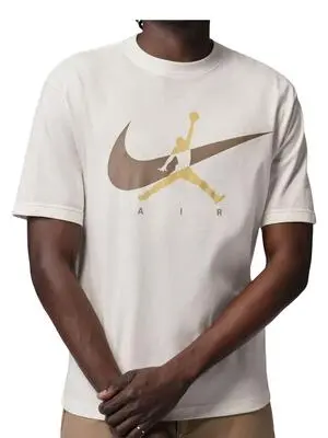 JORDAN Air Jordan Brooklyn Jumpman T-shirt 'sail Khaki' Sail/khaki