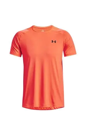 Under Armour Rush Emboss Short Sleeve T-shirt - Orange