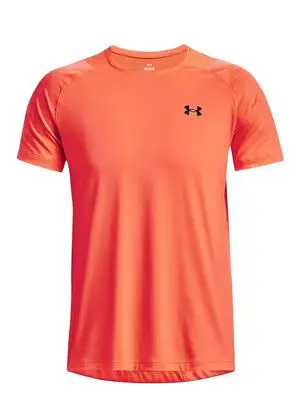 Under Armour Rush Emboss Short Sleeve T-shirt - Orange