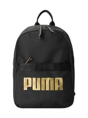 PUMA Core Base Backpack - Black/gold