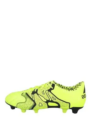 Adidas X 15.1 Fg/ag Leather Soccer Cleats - Green/black