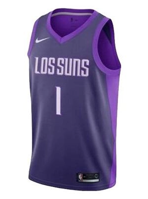 Nike Phoenix Suns Devin Booker Basketball Jersey - Purple