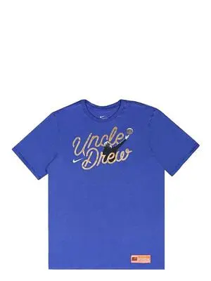 Nike Nike Ki Tee Uncle Drew Kyrie Irving Large Black Basketball Blue Blue