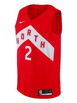 Nike Toronto Raptors Earned City Edition Swingman Jersey - Red
