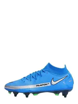 Nike Phantom Gt Elite Df Sg Pro Soccer Cleats - Blue/silver/black
