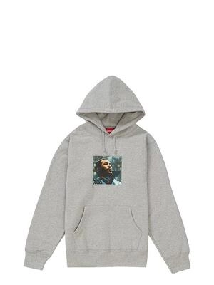 Supreme Supreme Marvin Gaye Hooded Sweatshirt Grey