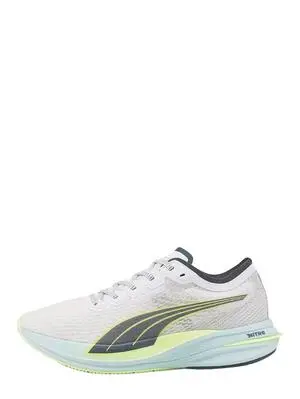 PUMA Deviate Nitro Running Shoes - Gray/blue/green