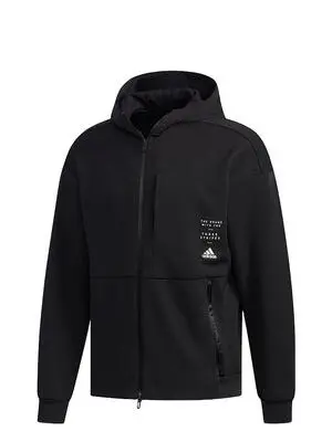 Adidas Id Sweat Hoodie Jacket - Black