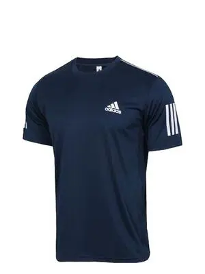 Adidas Performance Short Sleeve Crewneck - Navy