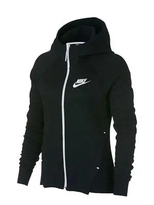 Nike Tech Fleece Full Zip Hoodie - Black