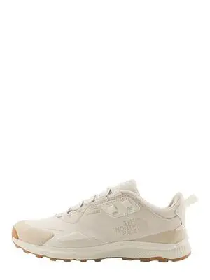 The North Face Cragstone Leather Waterproof Hiking Shoes - Beige/white